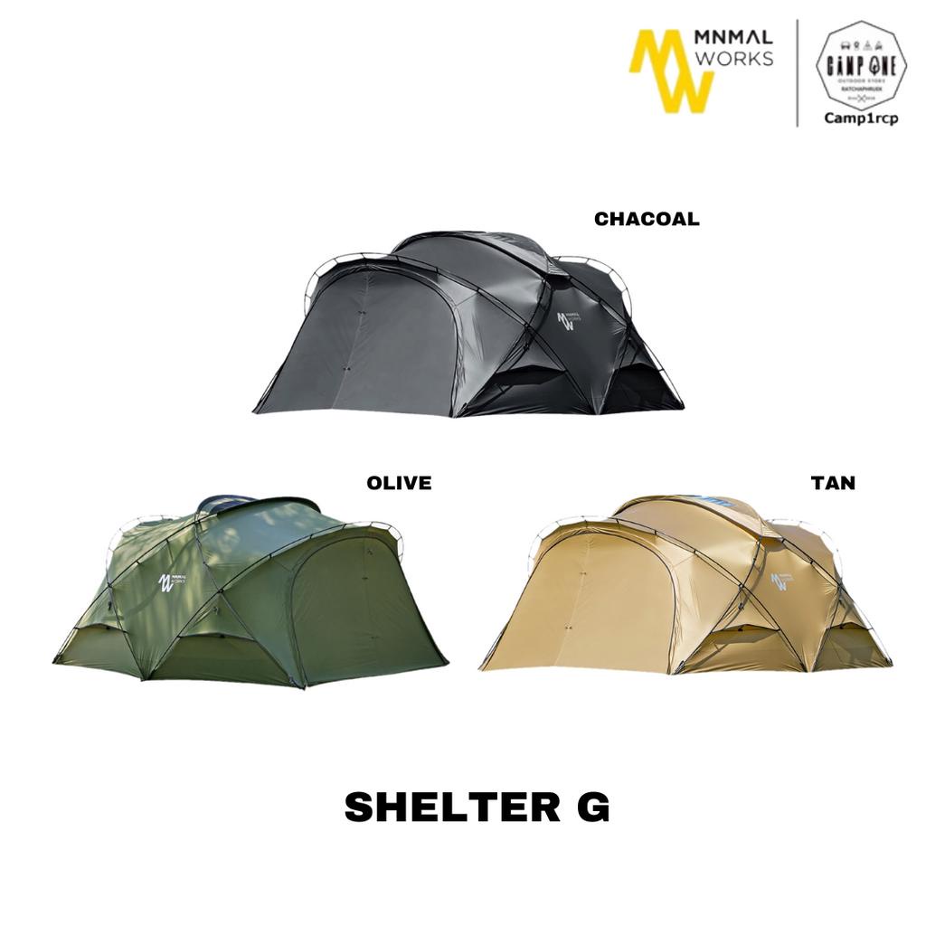 [ส่งเร็ว/ถูกสุด/มีประกัน] เต็นท์ Minimal Works Shelter G [แคมป์ แค้ม ...