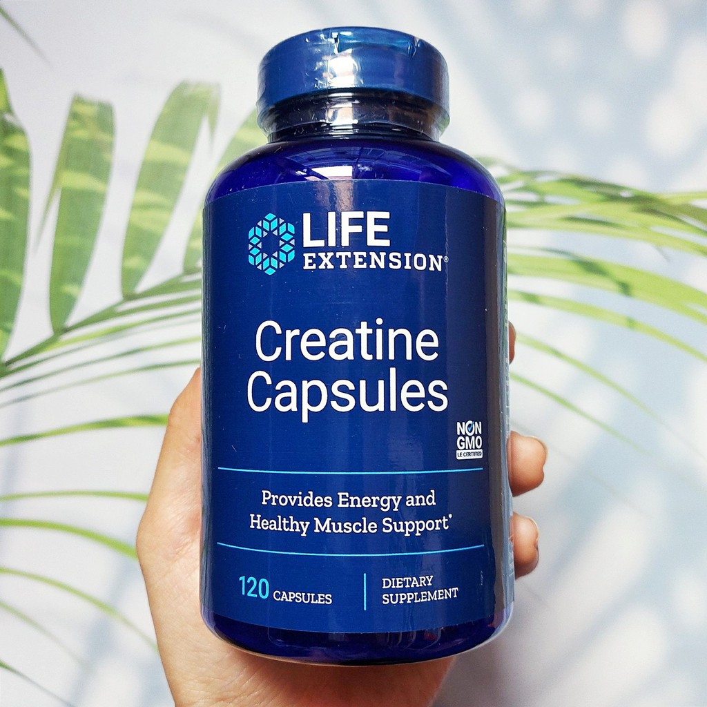 (Life Extension®) Creatine Capsules 120 Capsules ครีเอทีน | Shopee Thailand
