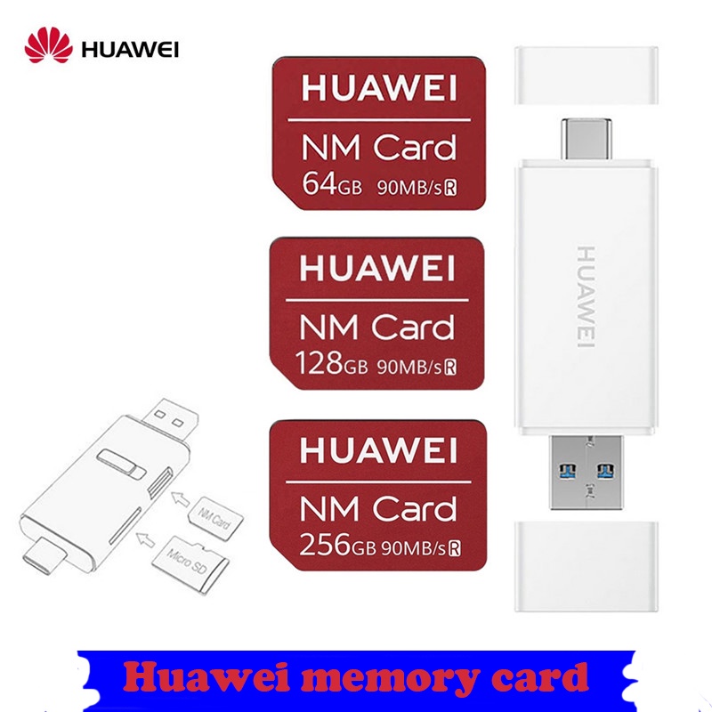 เครื่องอ่านการ์ดหน่วยความจํา SD Huawei TF P30 P40 mate20 mate30 mate40Pro Huawei NM | Shopee ...
