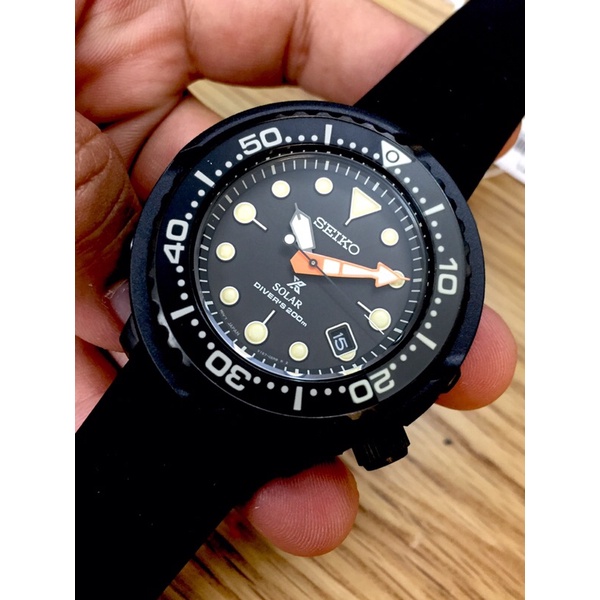 Seiko Prospex Black Series Limited Edition Tuna Solar SNE577p1 | Shopee ...
