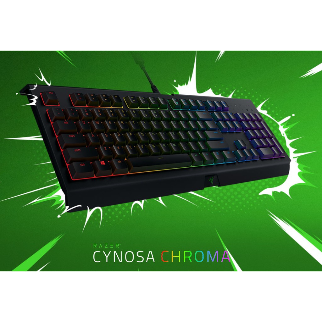 Razer Cynosa Chroma คีย์บอร์ดเกมมิ่ง | Shopee Thailand