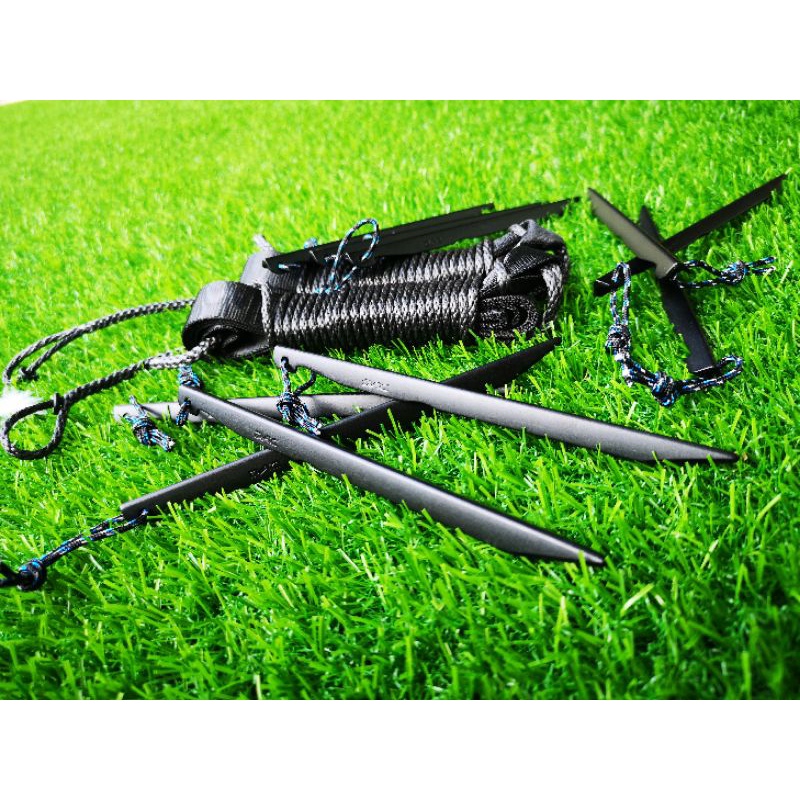 DAC Aluminum V-Best™ tent stakes#สมอบก | Shopee Thailand