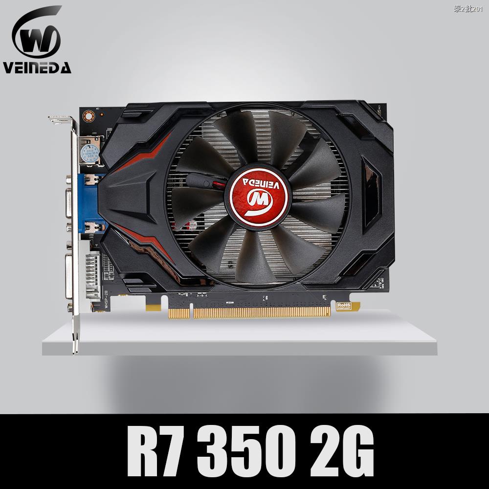 Original graphics cards veineda R7 350 2GB GDDR5 graphic card DP DVI ...