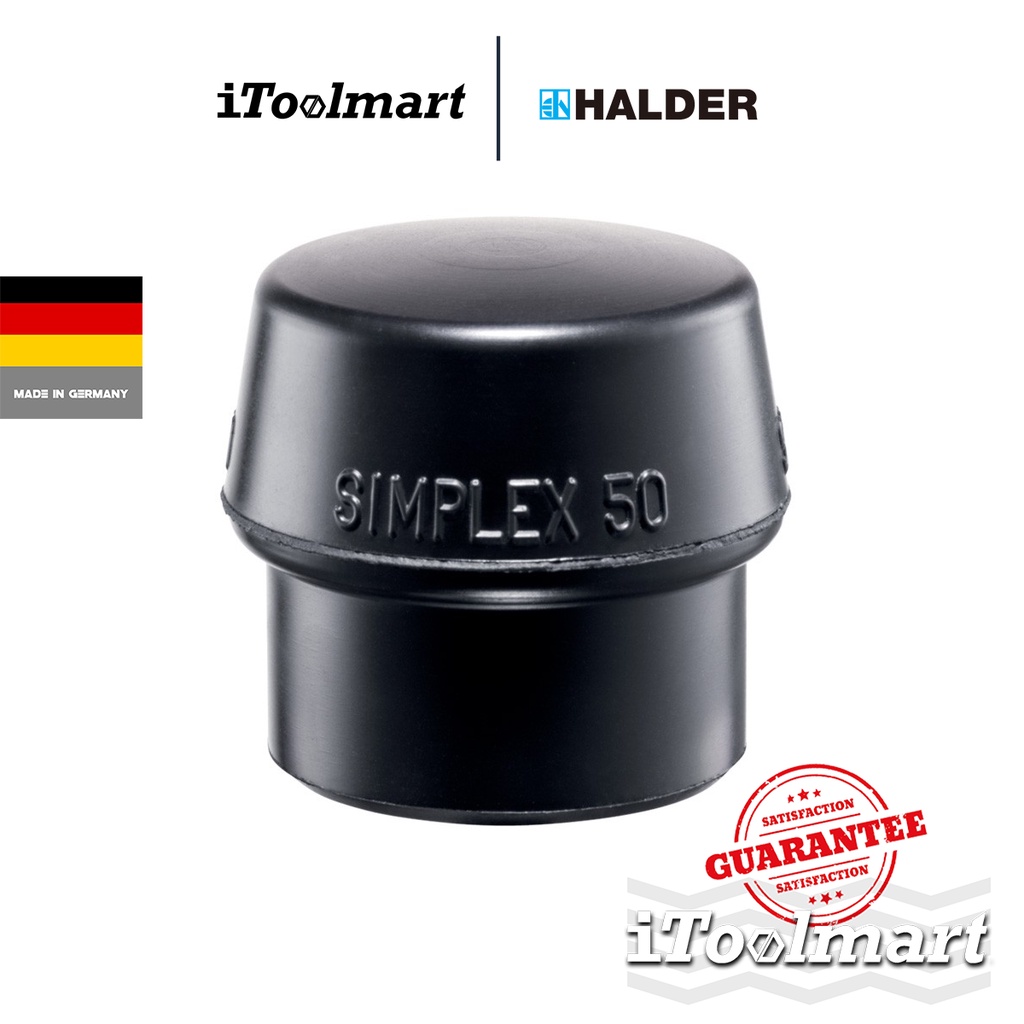 HALDER SIMPLEX หัวค้อนยาง 3202.040 ขนาด 40 mm. | Shopee Thailand