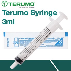 Terumo Syringe 3ml/cc กระบอกฟีด3มล เทอรูโมขนาด 3 มล | Shopee Thailand