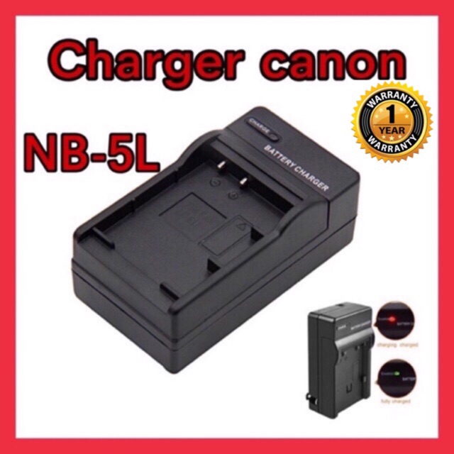 แท่นชาร์จแบตกล้อง แคนนอน NB-5L/CANON CHARGER NB 5L | Shopee Thailand