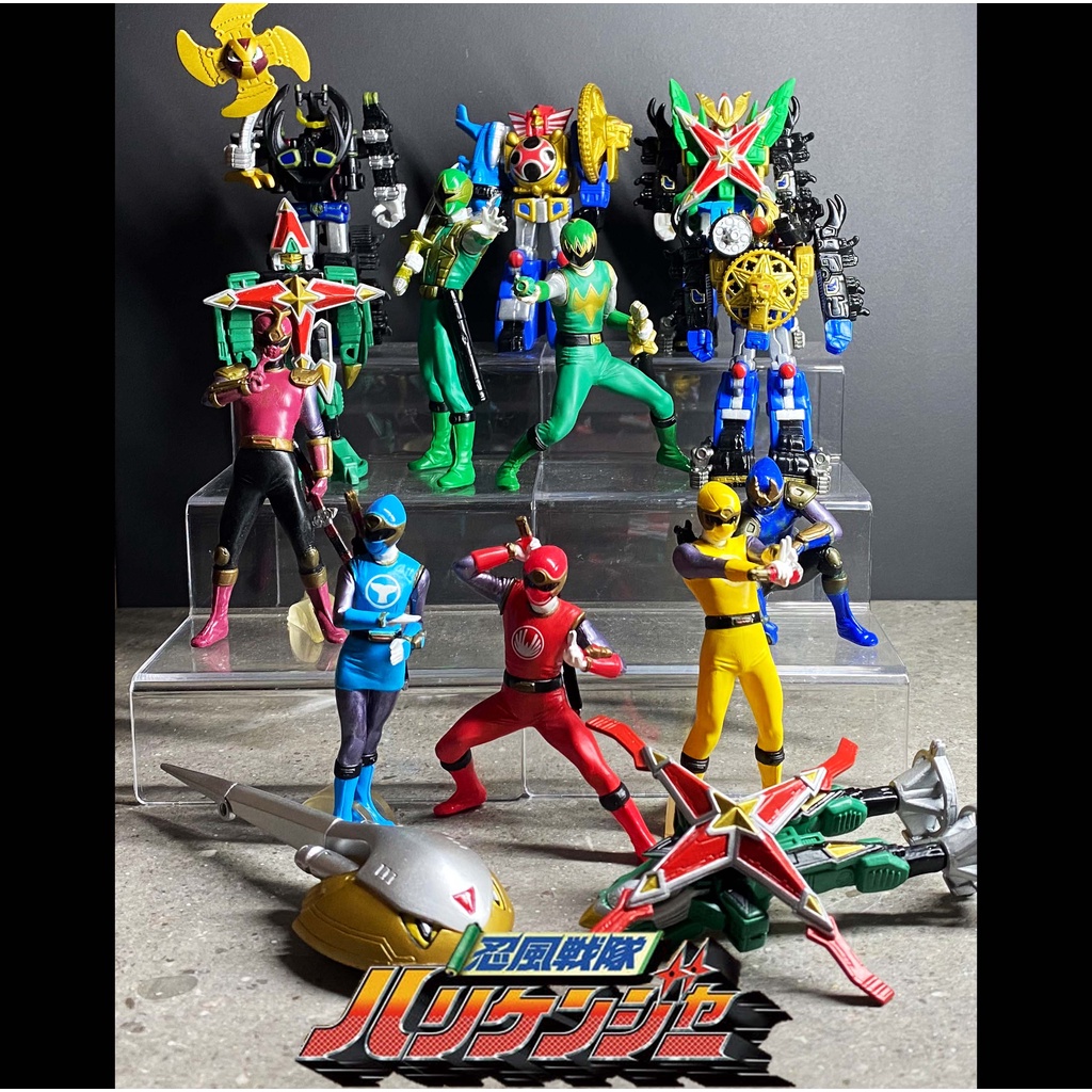 Bandai Ninpu Sentai Hurricaneger HG กาชาปอง เซนไต สะสม HG Sentai ...