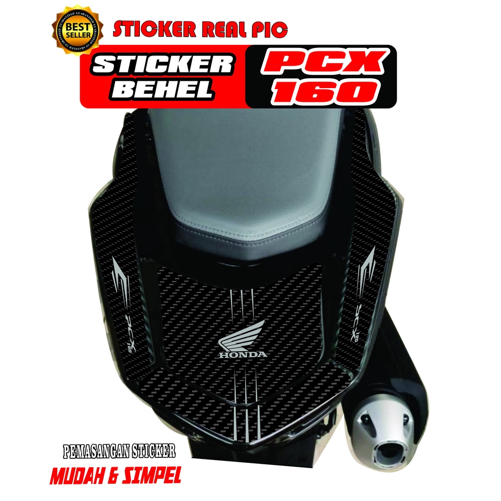 สติกเกอร์ TANKPAD Stirrup Back HONDA PCX 160 AL HONDA PCX 160 | Shopee ...