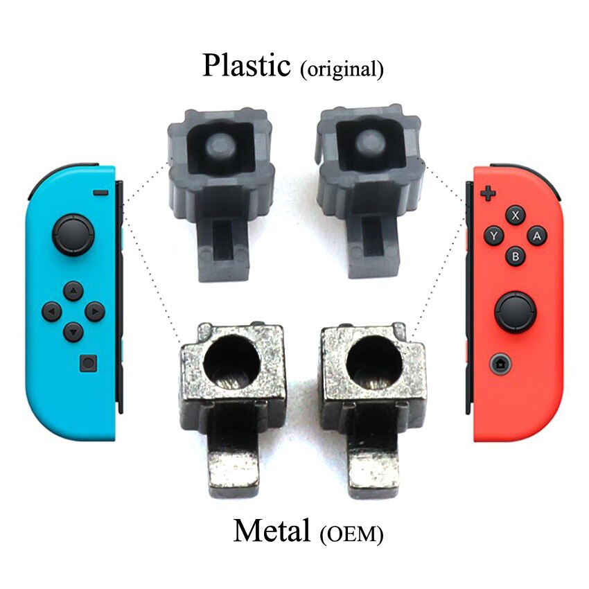 Metal & Plastic Buckle Lock for Nintendo Switch NS NX Joy-Con JoyCon ...