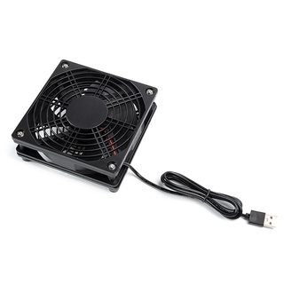 ☈5V USB Chassis Fan Computer Cooling Cooling Fan Wireless Router Set ...