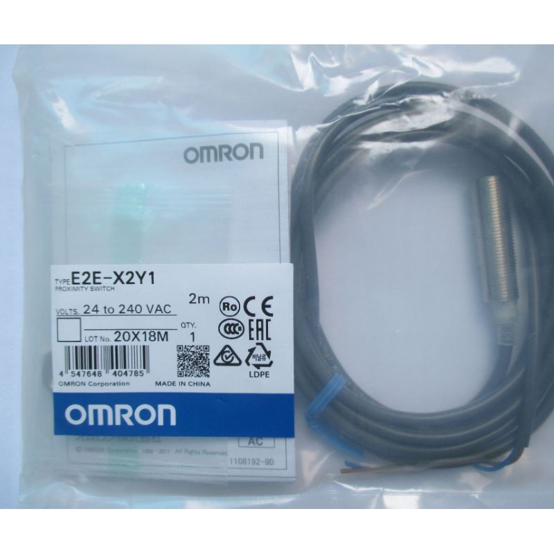 0MR0N E2E-X2Y1ใหม่แท้ proximity senser switch 24-220v 2สาย พร้อมส่งที่ ...