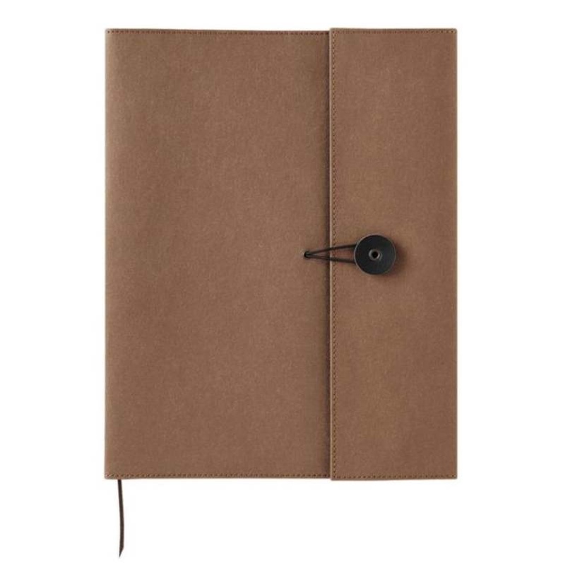 KING JIM Kraft Notebook Cover B5 Brown (KJ1901KFbr) / ปกสมุด ขนาด B5 ...