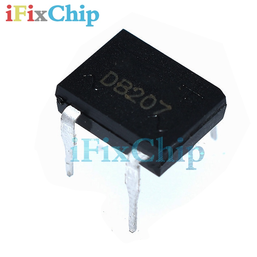 10pcs DB207 DIP DIP-4 สะพานวงจรเรียงกระแส 1000V 2A DB104 DB157 DB107 ...