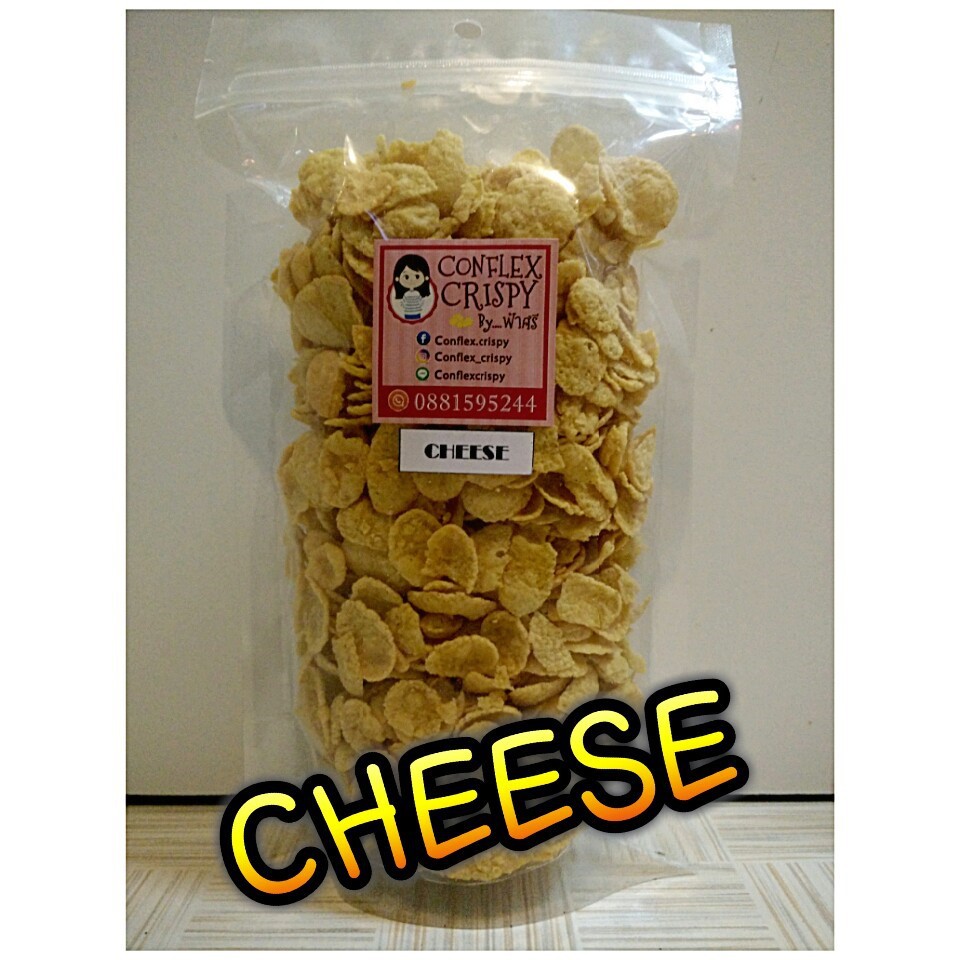 CONFLEX CRISPY By... ฟ้าศรี คอนเฟลกคริสปี้รสชีส น้ำหนัก 200 กรัม ...