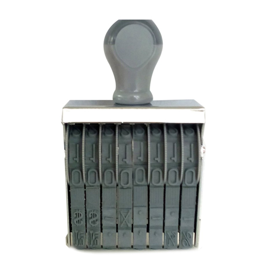 SHINY Rubber Stamp 8 digits 11 mm ตรายาง 8 หลัก 11 มม NS-08 | Shopee ...