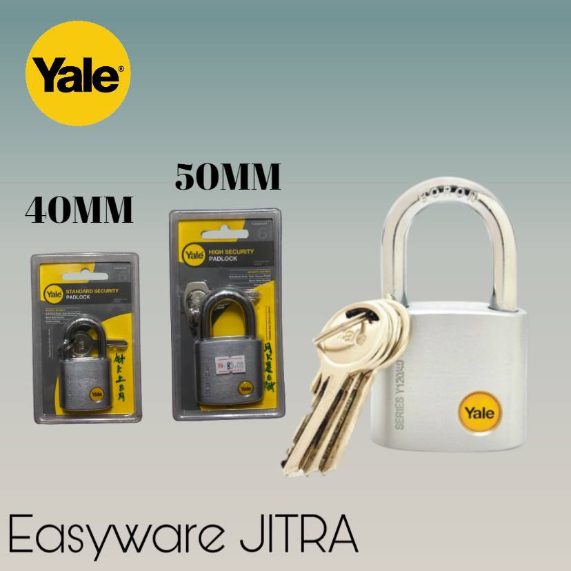 Yale แผ่นแปะรักษาความปลอดภัยมาตรฐาน (Y120/40/125/1 OR Y120/50/127/1 ...