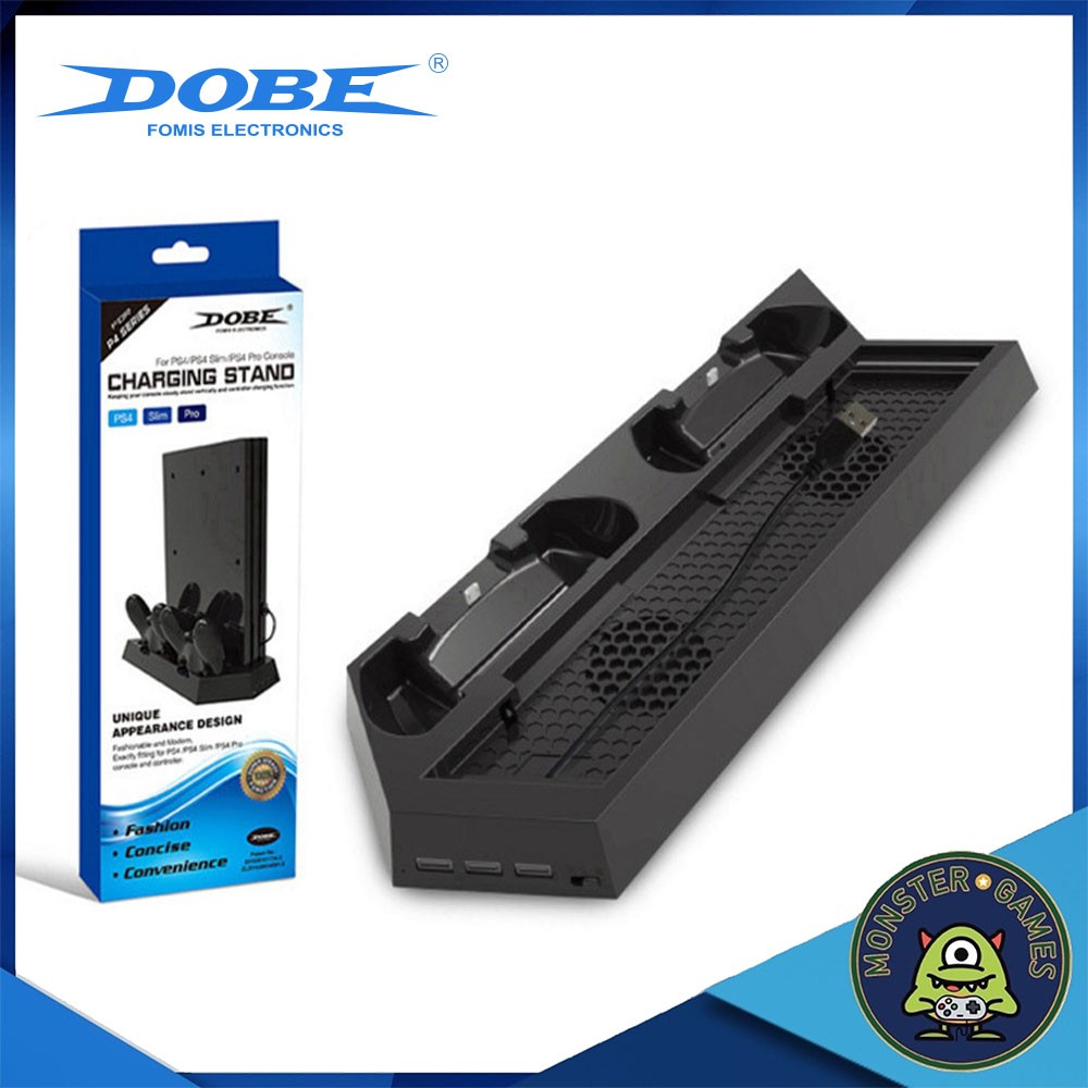 Dobe Charging Stand for PS4 Pro/Slim (DOBE)(DOBE PS4)(Dobe Charge Stand ...