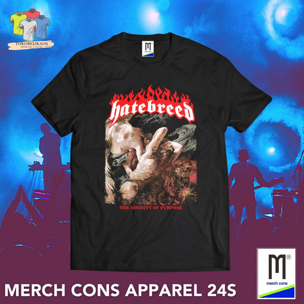 อืม210 | เสื้อยืด BAND HATEBREED TAG MERCHCONS | ตัวนอกไซส์ | Shopee Thailand