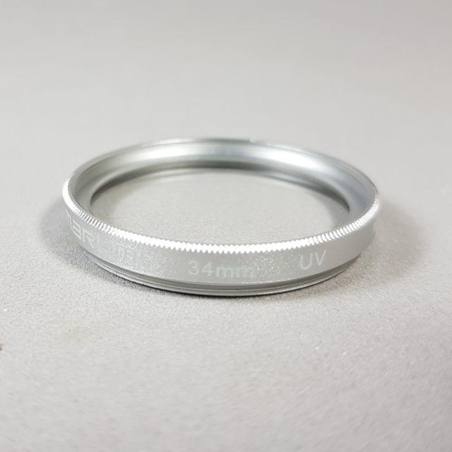 Filter 34mm marumi Canon UV ฟิลเตอร์ หายาก สีเงิน SUMMARON 28mm F5.6 ...