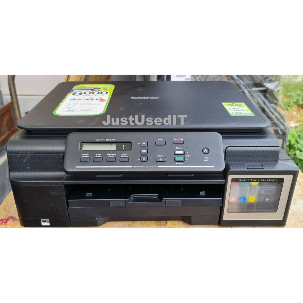 Brother DCP-T500W All in one ไร้สาย มือสอง ใช้งานครบทุกฟังก์ชั่น Print ...