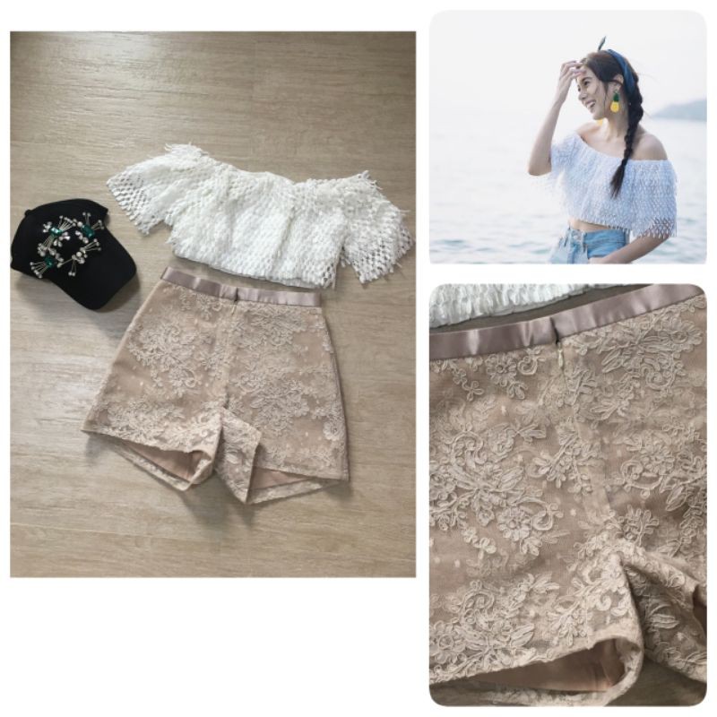 Poem Brand Lace Short | Shopee Thailand