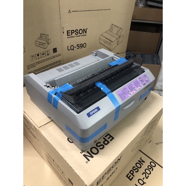 เครื่องพิมพ์ใหม่ Printer EPSON Lq-590 รับประกัน หัวพิมพ์ 2 ปี ...