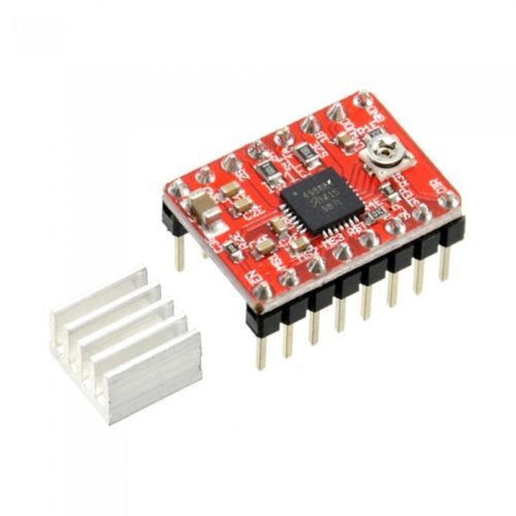 A4988 Stepper Motor Driver Module (for 3D Printer) + Heatsink | Shopee Thailand