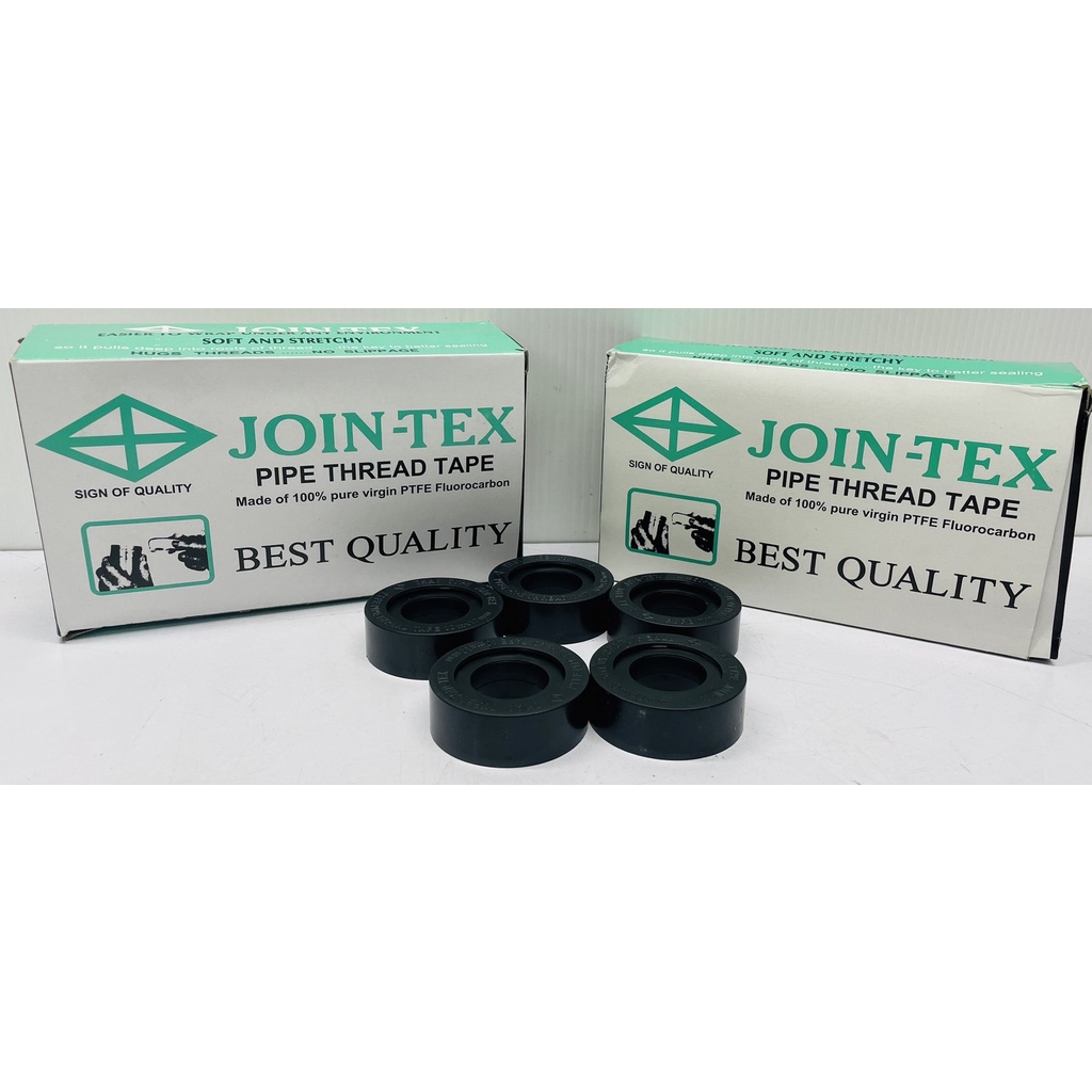 เทปพันเกลียว JOIN-TEX พันก๊อก พันประปา พันข้อต่อ (กล่องละ 20 ม้วน ...