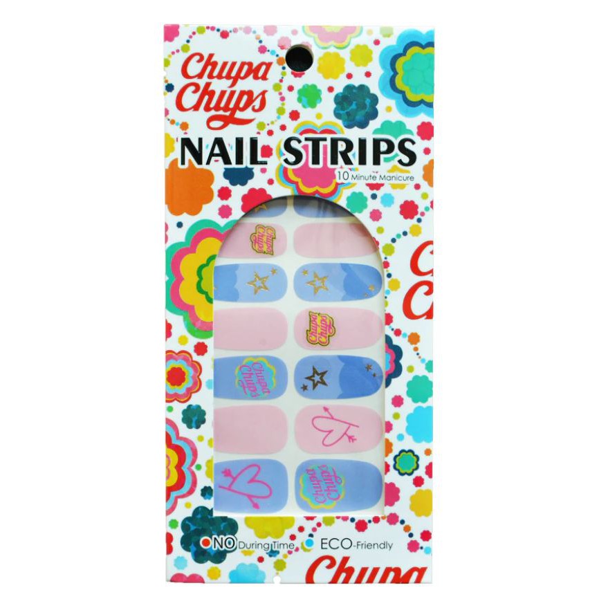 Chupa Chups Sticker ติดเล็บสุดน่ารัก จุปาจุ๊ปส์ เนล สริป สีสันสดใส ติด ...
