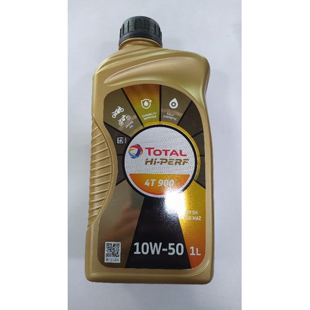 น้ำมันเครื่อง TOTAL 4T RACING 10W50 | Shopee Thailand