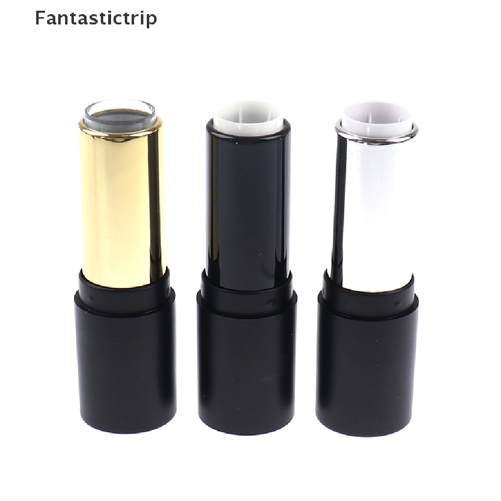 Fantastictrip หลอดเปล่า ทรงกลม 12.1 มม. ลิปบาล์ม คอนเทนเนอร์ ลิปเชลล์ บรรจุภัณฑ์ เครื่องสําอาง ...
