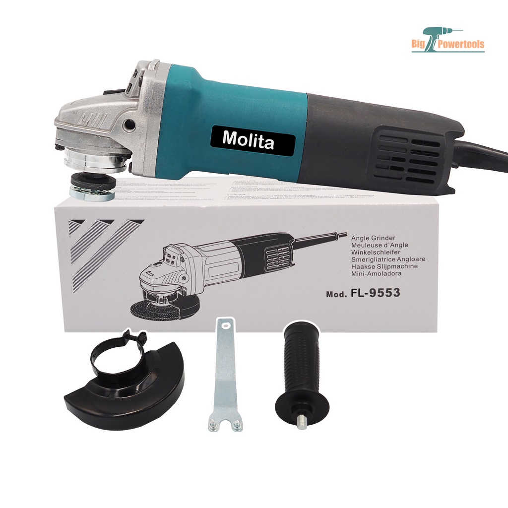 MOLITA เครื่องเจียร์ เครื่องเจียร์ไฟฟ้า หินเจียร์ ลูกหมู 4 นิ้ว 1000W ...