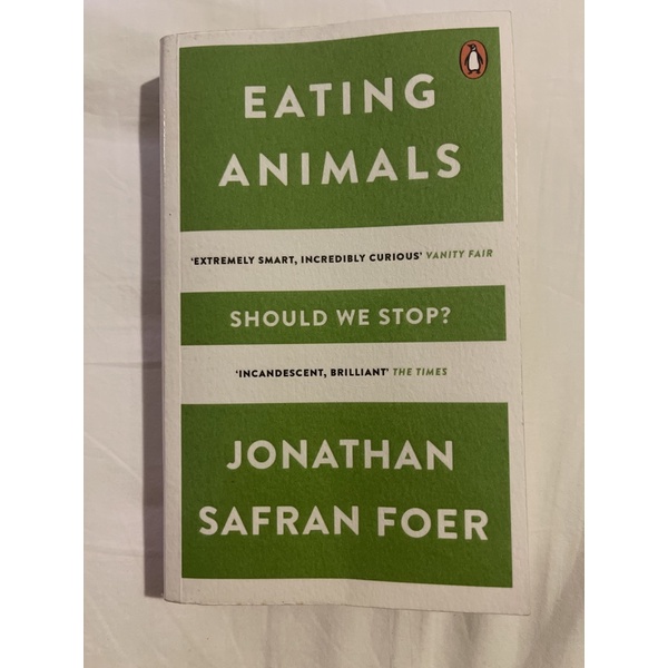 Eating Animals หนังสือภาษาอังกฤษ มือสอง พร้อมส่ง | Shopee Thailand