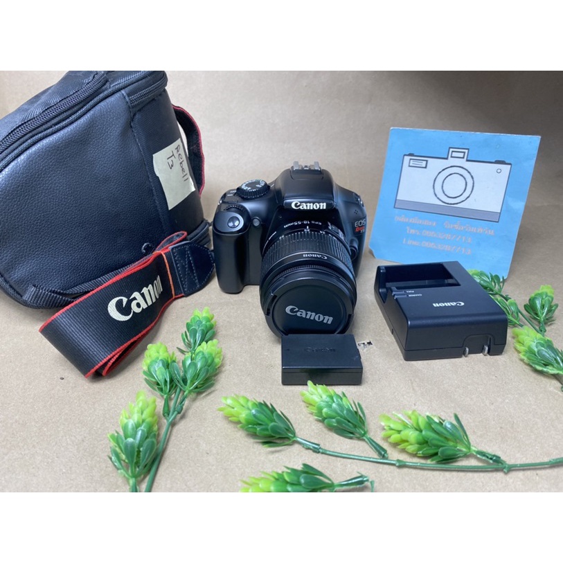 Canon 1100d พร้อมเลนส์ 18-55 พร้อมใช้งาน สภาพสวย เมนูไทย | Shopee Thailand