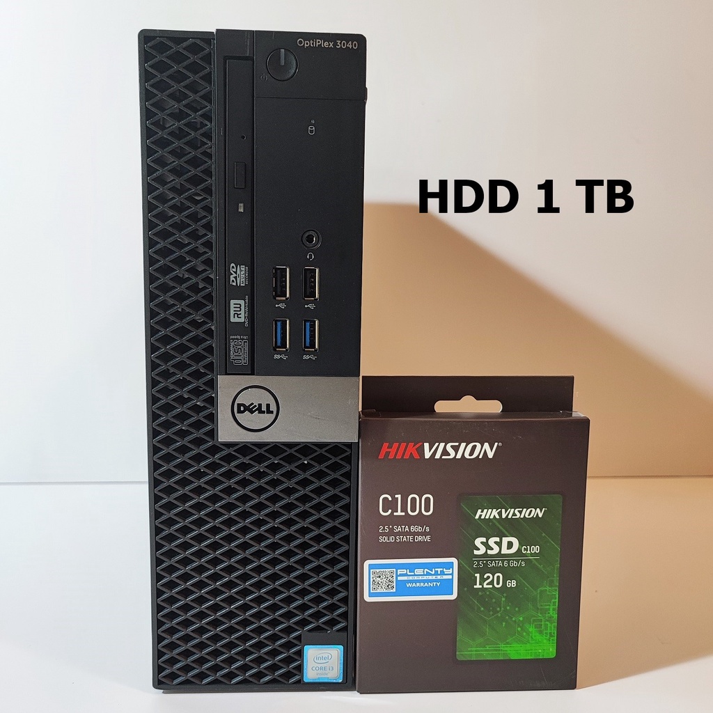 DELL Optiplex CPU i3-6100 มี HDMI ออกทีวีได้ Windows10แท้ แถมฟรี USB ...