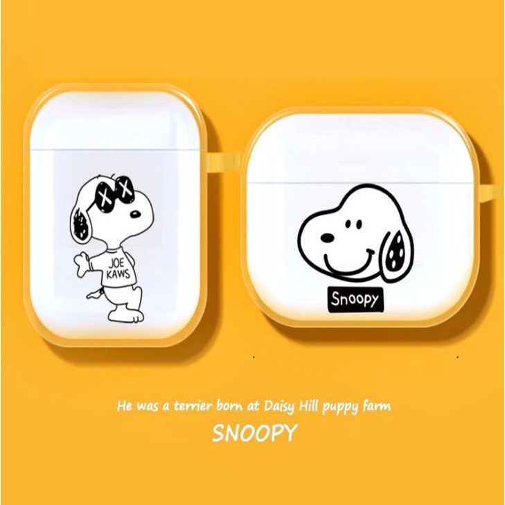 Case for airpod gen 3 2 1 pro สนูปปี้ เคส snoopy cartoon casing cute ...