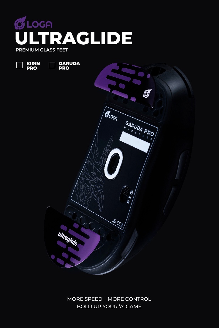 LOGA Ultraglide Glass mousefeet | Shopee Thailand