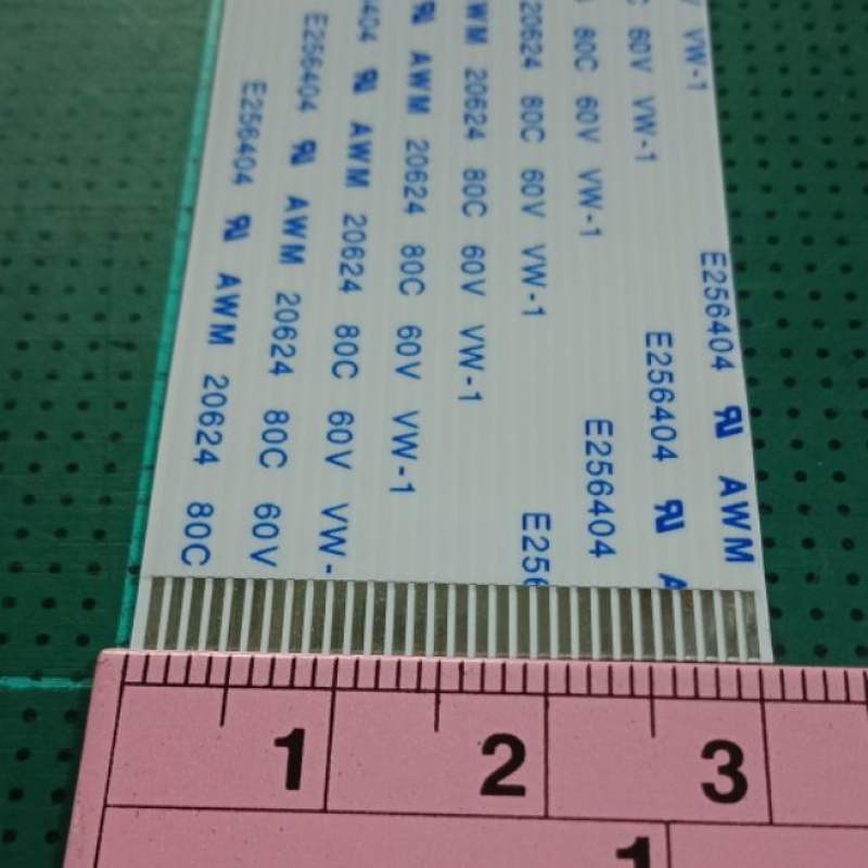 สายแพรE256404 AWM 20624 80C 60V VW-1 สายแพรแบบหนา อย่างดี 30PIN (กว้าง ...