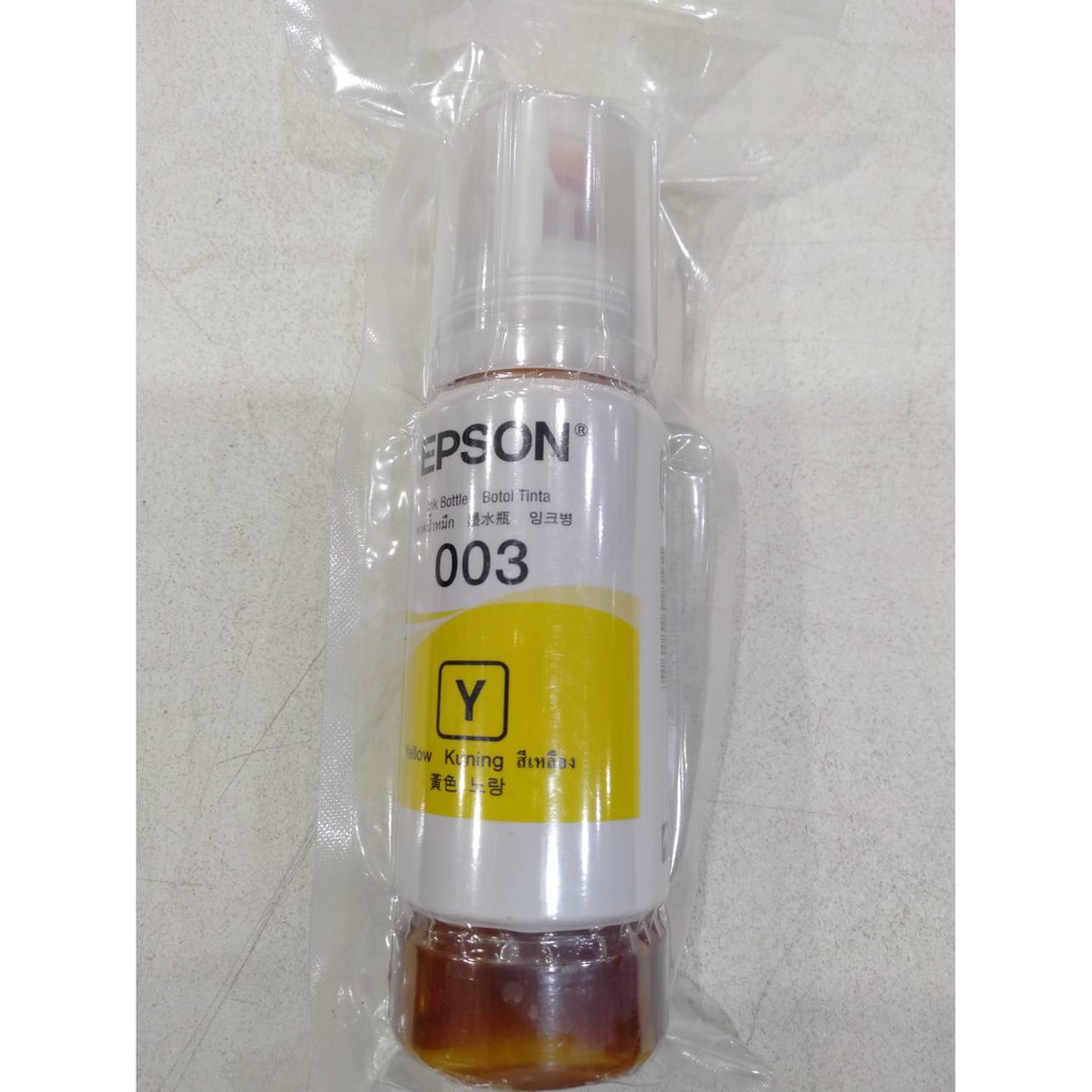 หมึกเติม EPSON 003 ของแท้ 100% Nobox สำหรับ L3110,L3150 | Shopee Thailand