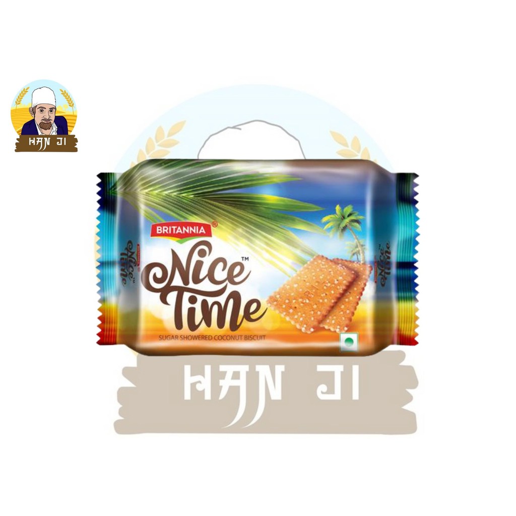 Britannia Nice Time Biscuit บิสกิตมะพร้าวอินเดีย | Shopee Thailand