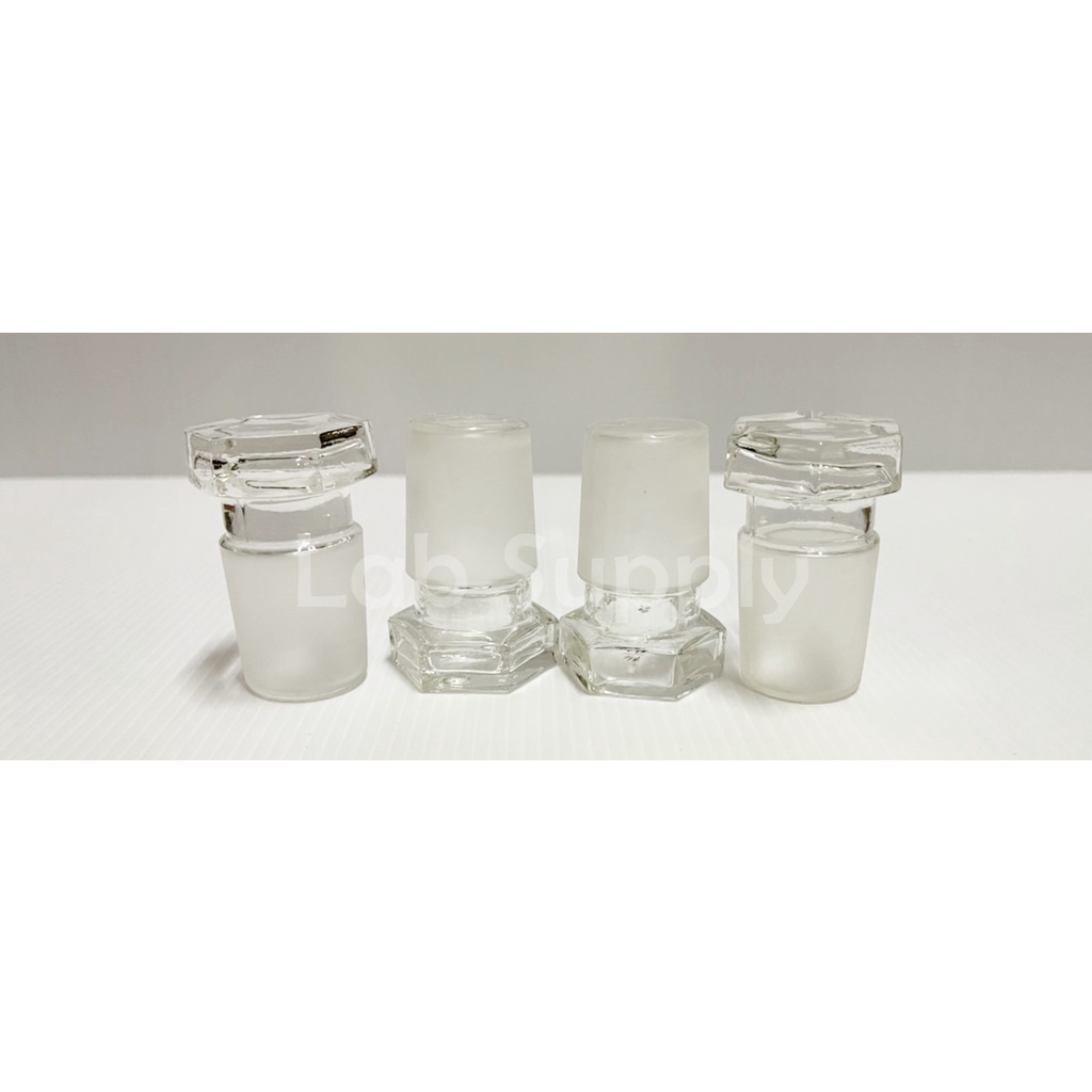 Hollow Glass Stopper , Stopper , Hexa Stopper 19/26 , 29/32 (จุกปิดแก้ว ...