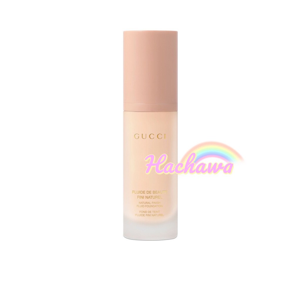 แท้💯 รองพื้น Gucci fluide de Beaute Fini naturel foundation 30ml สี 110C ผิวขาว | Shopee Thailand