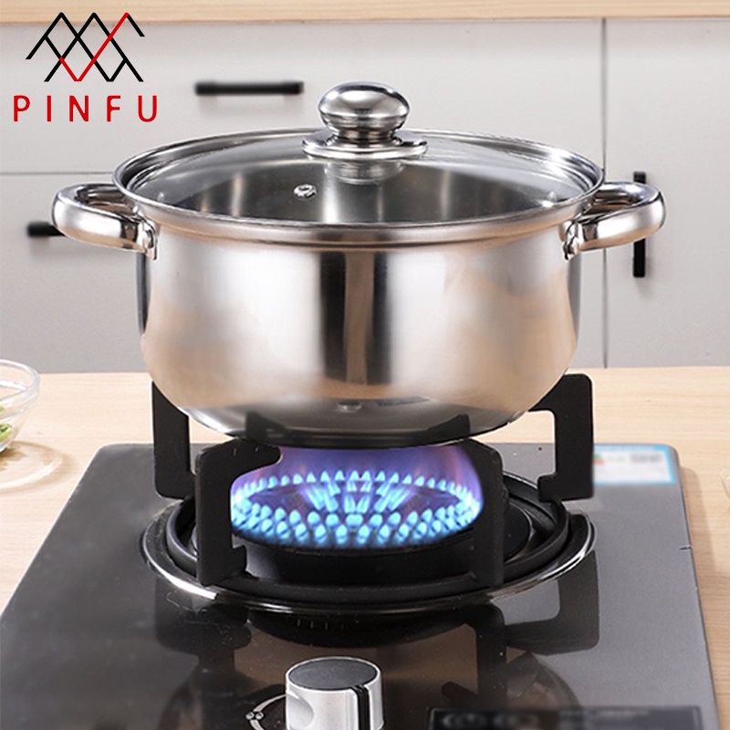 PINFU_SHOP หม้อต้ม หม้อสุกี้ หม้อสแตนเลส หม้ออเนกประสงค์ หม้อมี2หู ...