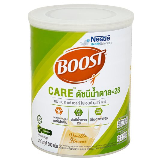 BOOST CARE อาหารเสริมสำหรับผู้สูงวัย ที่ต้องการควบคุมปริมาณน้ำตาล ขนาด ...