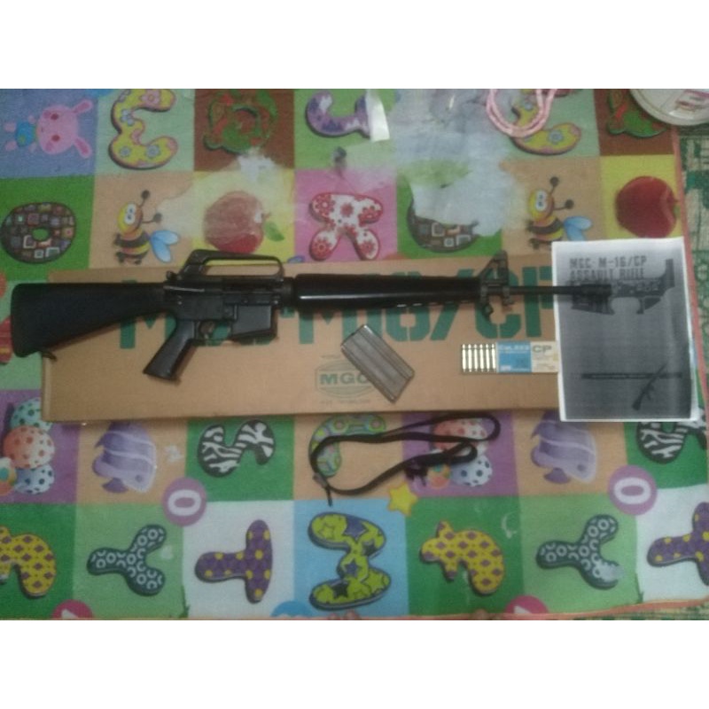 Mgc m16 (โมเดลของเล่นจำลองสมจริง) model cap gun | Shopee Thailand