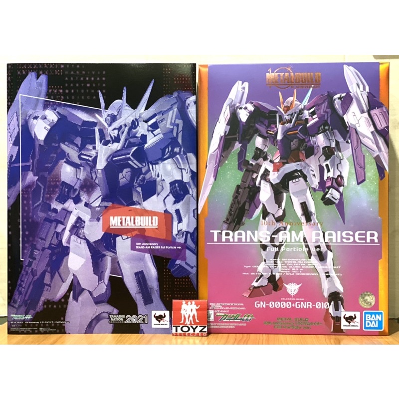 Metal Build 10th Anniversary Gundam OO Trans-Am Riser Full Particle Ver. | Shopee Thailand