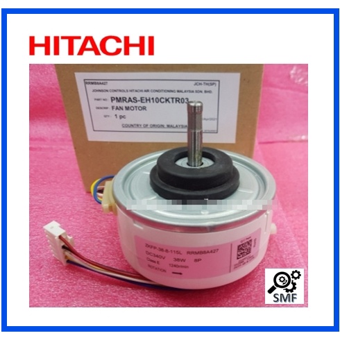 มอเตอร์คอยเย็นแอร์ฮิตาชิ/Motor/Hitachi/PMRAS-EH10CKT*R03/อะไหล่แท้จากโรงงาน | Shopee Thailand
