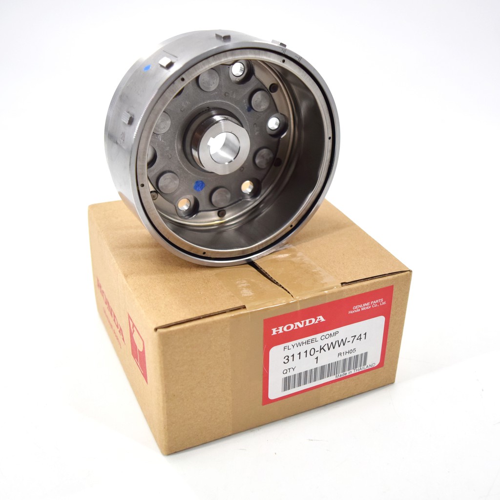 ล้อแม่เหล็ก เวฟ110i (2011-2017) สตาร์ทมือ แท้ศูนย์ฮอนด้า 31110-KWW-741 ...