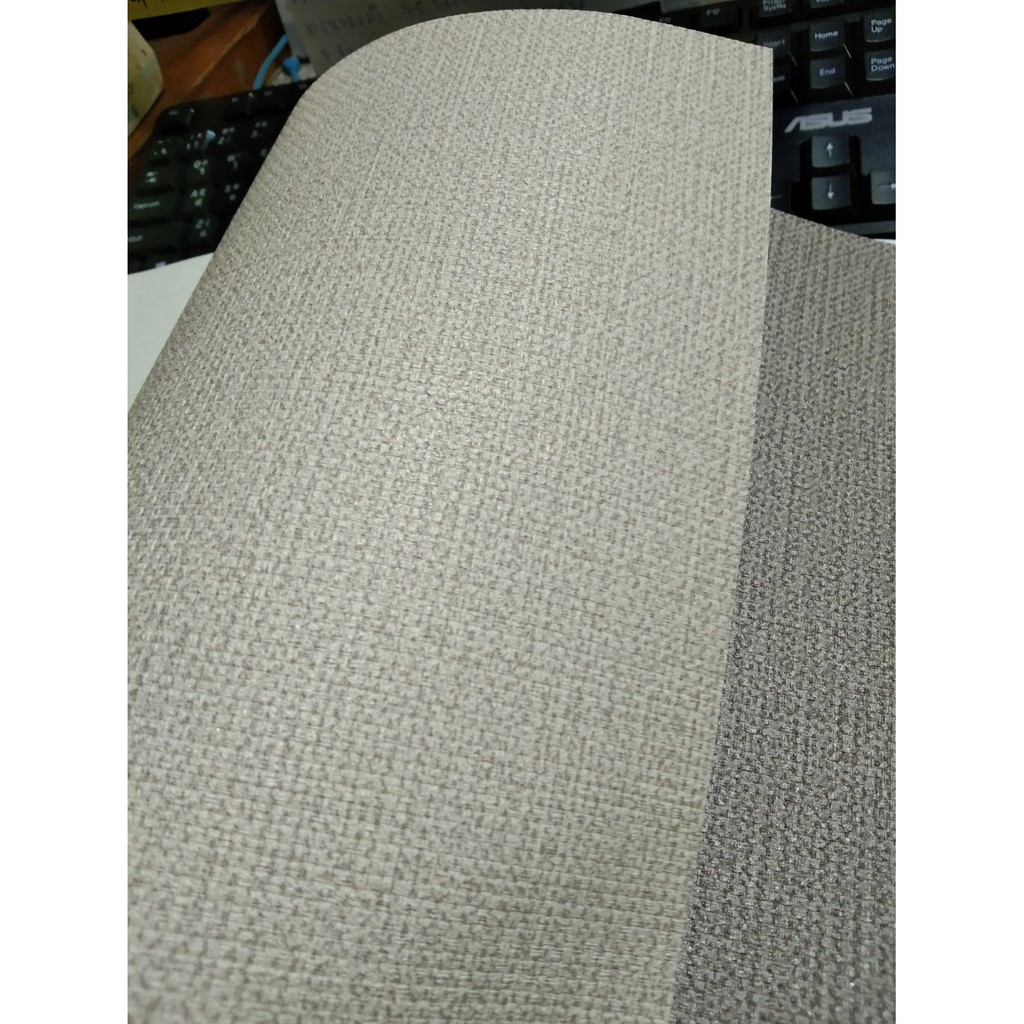 วอลเปเปอร์ติดผนังสไตล์โมเดิร์น ลายเรียบ texture ลายเส้น กว้าง 53 ซม. x ...