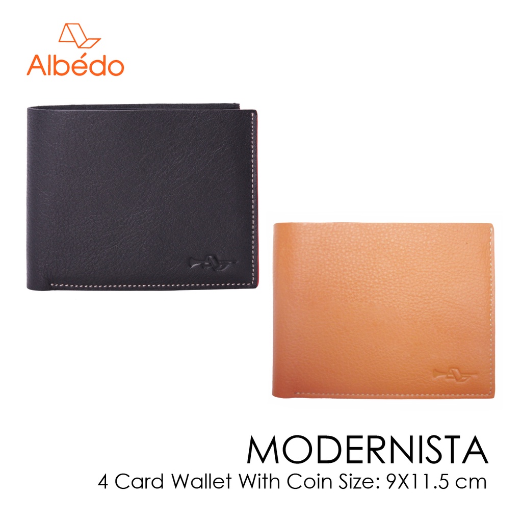 [Albedo] MODERNISTA 4 CARD WALLET WITH COIN กระเป๋าสตางค์/กระเป๋าเงิน ...